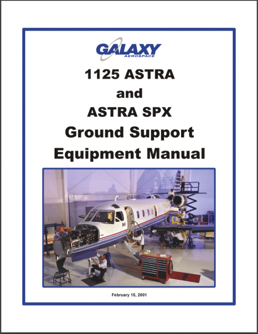 G100 Astra Jet Galaxy IAI 1125 Misc Manual Download | Pius Parts